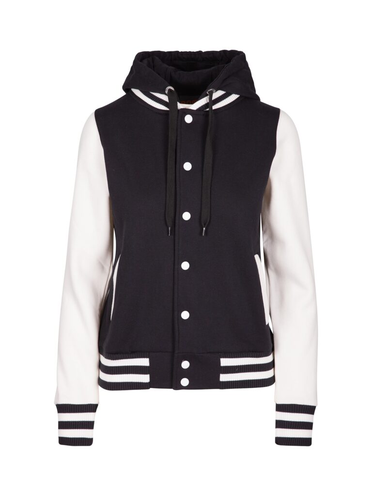 Ladies Varsity Jacket & Hood ; Varsity Jacket & Hood - Workwearlink ...